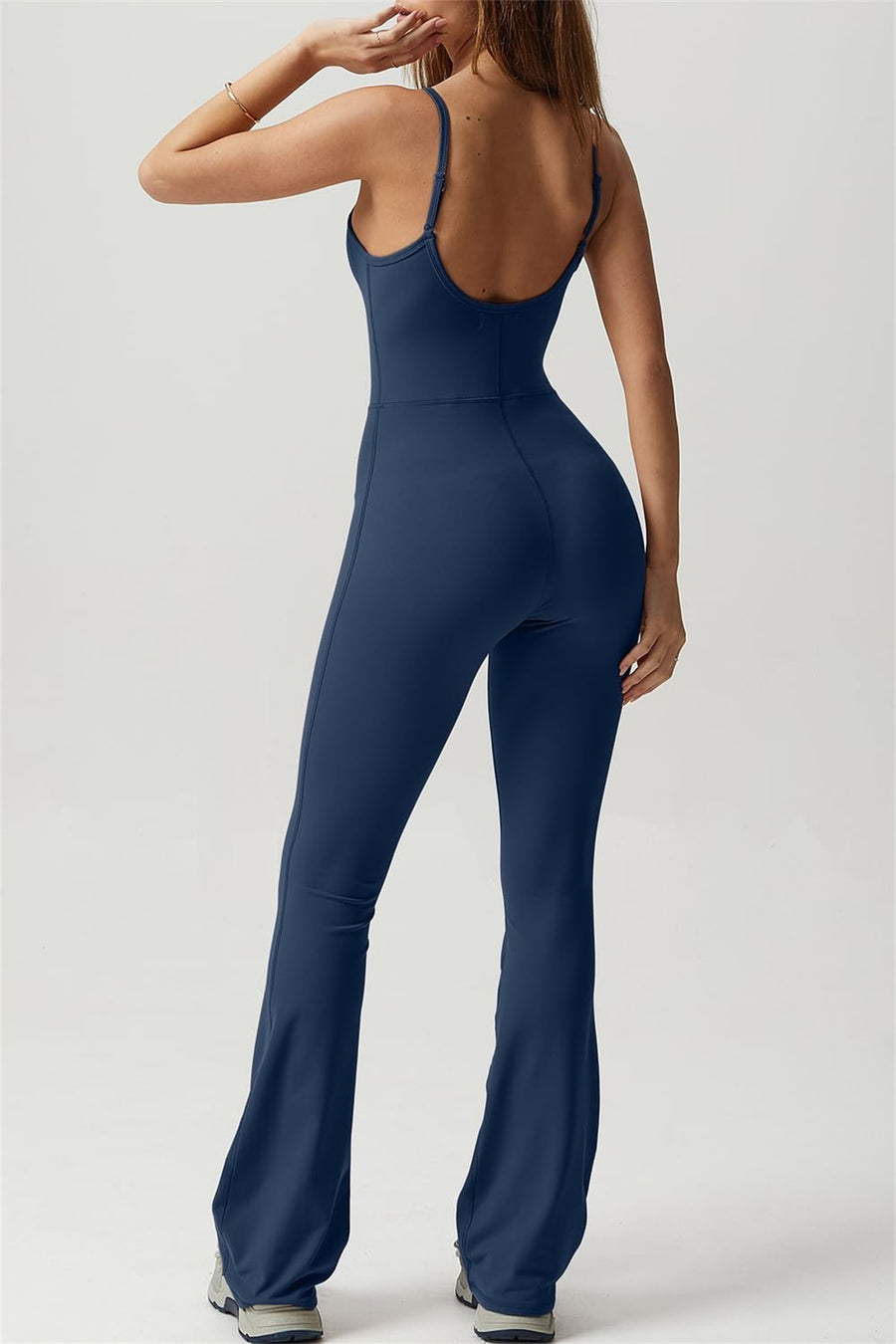 Scoop Neck Spaghetti Strap Jumpsuit – Pollypark