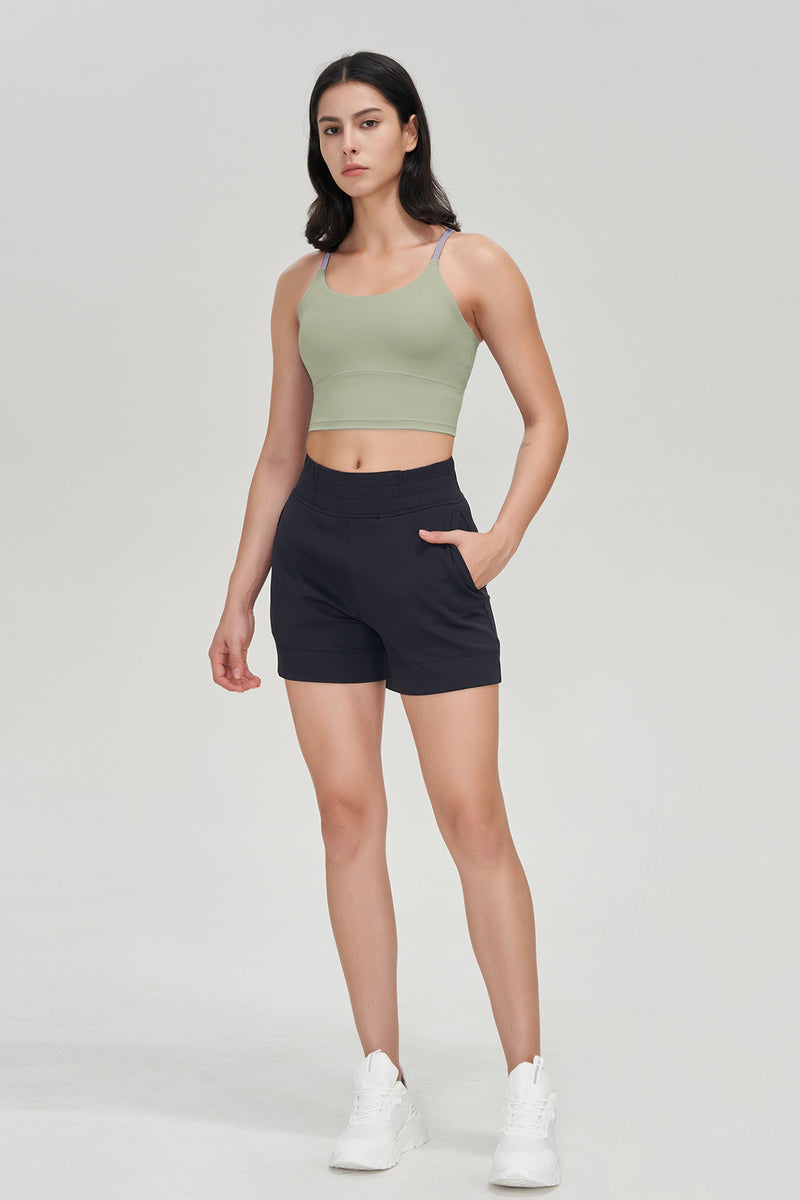 FlexFit Padded Racerback Sports Bra – Pollypark